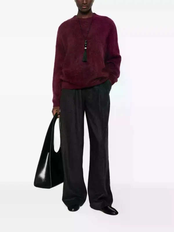 Soft Goat Brushed Cashmere Sweater