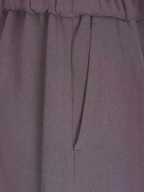 Alberto Biani Elasticated Pressed-crease Trousers