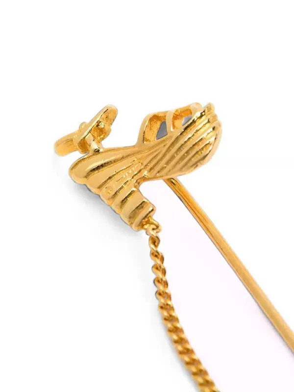 FERRAGAMO 1980s Shoe-motif Chain Brooch