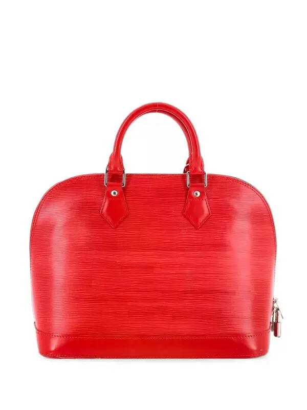 LOUIS VUITTON Alma Handbag Epi Leather Pm Satchel