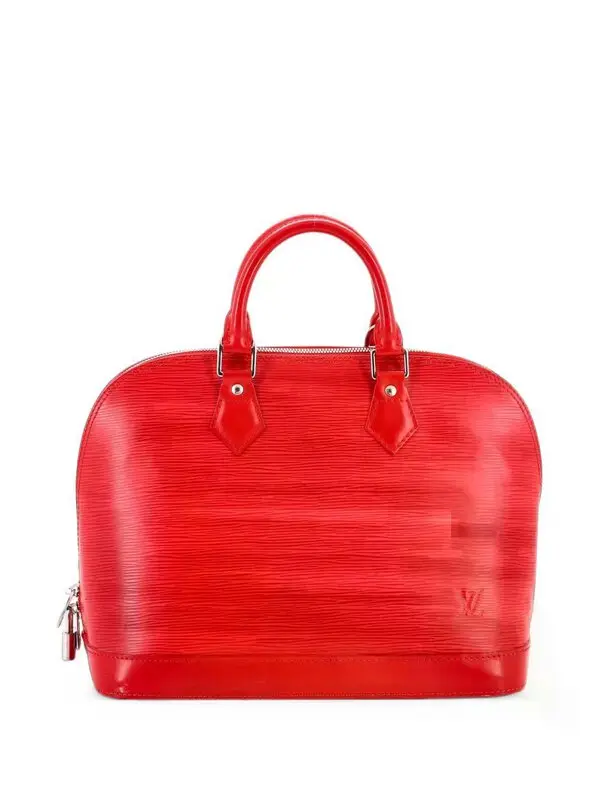 LOUIS VUITTON Alma Handbag Epi Leather Pm Satchel