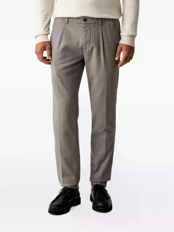 Marc O'polo Pleated-detail Elasticated-waistband Trousers