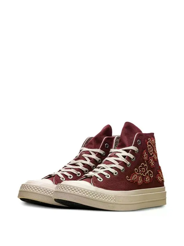 CONVERSE Chuck Taylor Floral Bead Embellished Sneakers