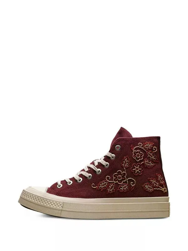 CONVERSE Chuck Taylor Floral Bead Embellished Sneakers