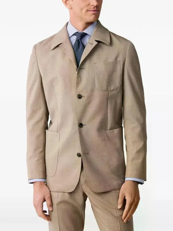 HACKETT  Single-breasted Wool Blazer