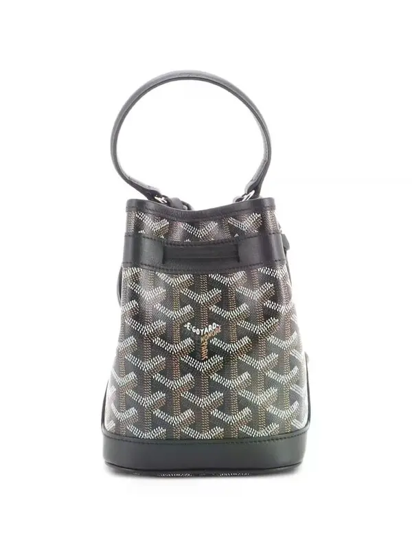 Goyard Petit Flot Mini Bucket Bag - Black