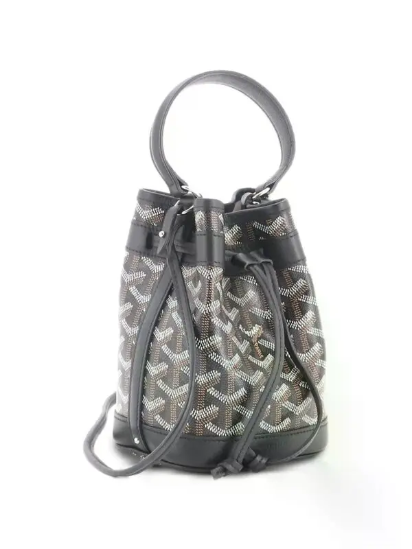 Goyard Petit Flot Mini Bucket Bag - Black