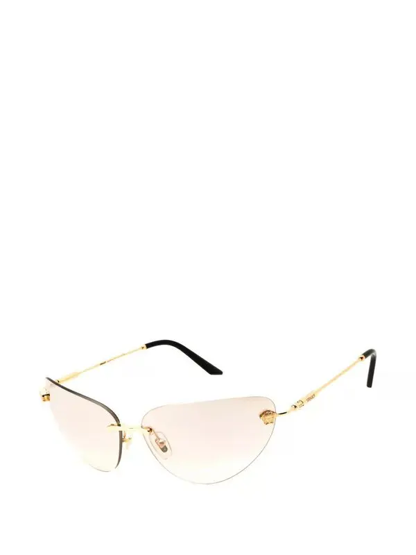 Versace Medusa Cat-eye Sunglasses - Gold