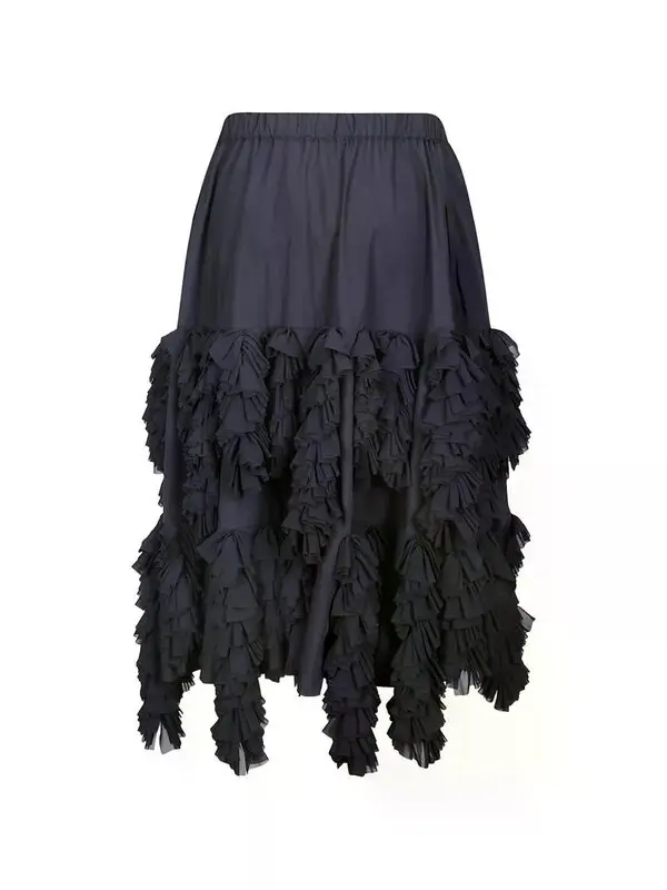Comme Des Garçons Ruffled Tiered Skirt