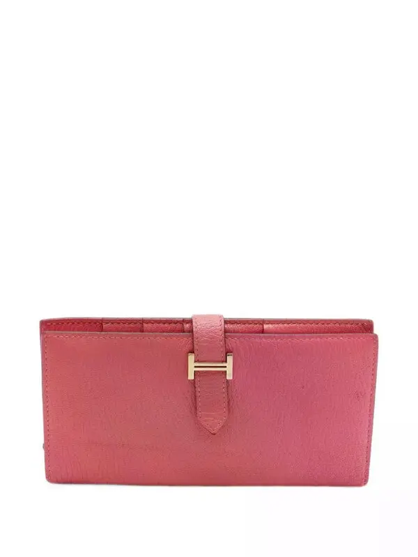 Hermès 2016 Bearn Gusset Leather Wallet