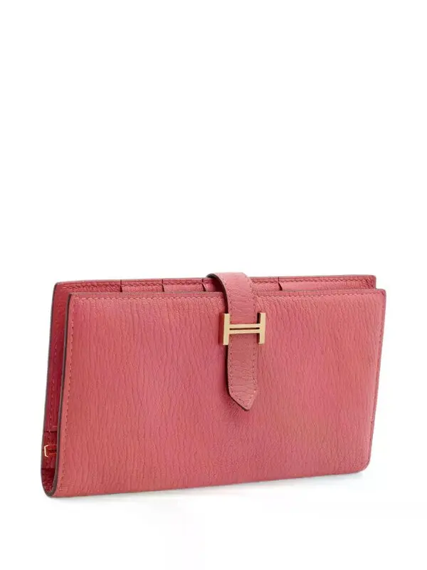 Hermès 2016 Bearn Gusset Leather Wallet
