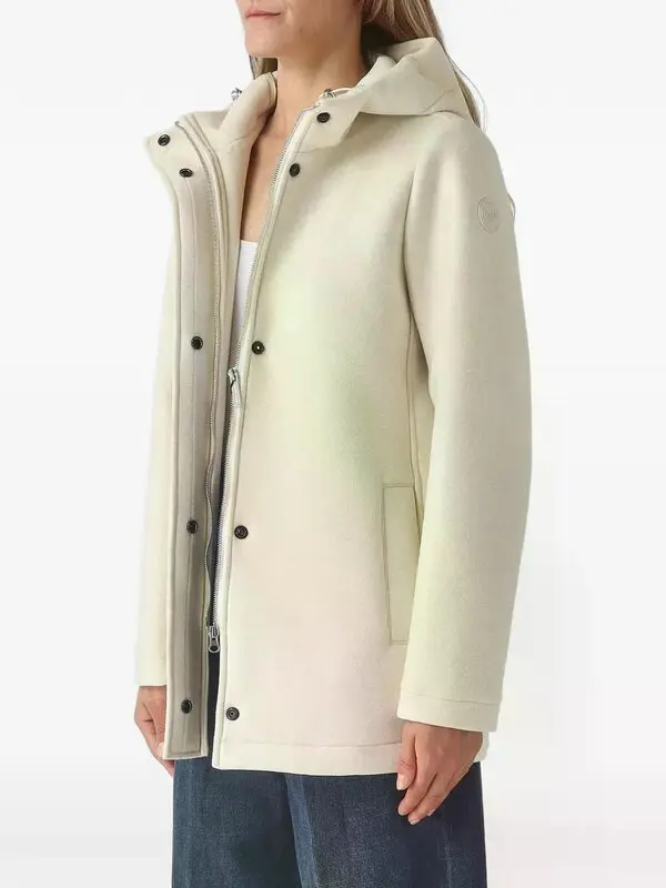 COLMAR Hooded Press-stud Coat