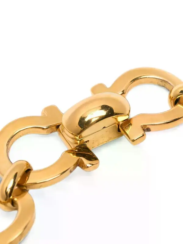 FERRAGAMO 1980s Gancini Chain Necklace