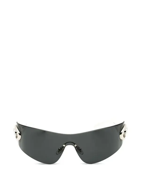Versace Medusa Shield Sunglasses - White