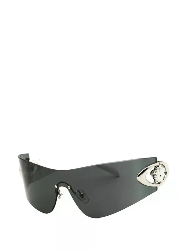 Versace Medusa Shield Sunglasses - White