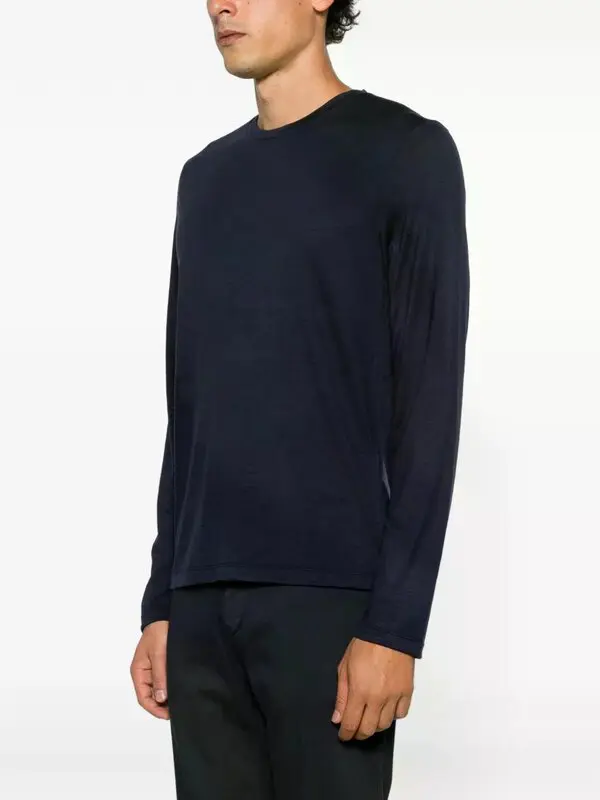 Herno Logo-plaque Long-sleeves T-shirt