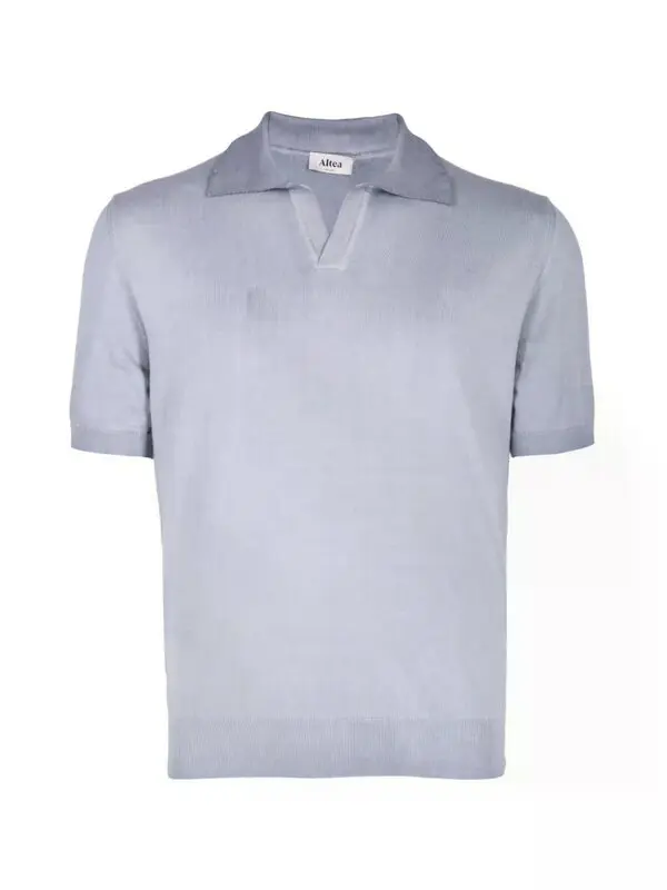 Altea Short-sleeve Knitted Polo Shirt