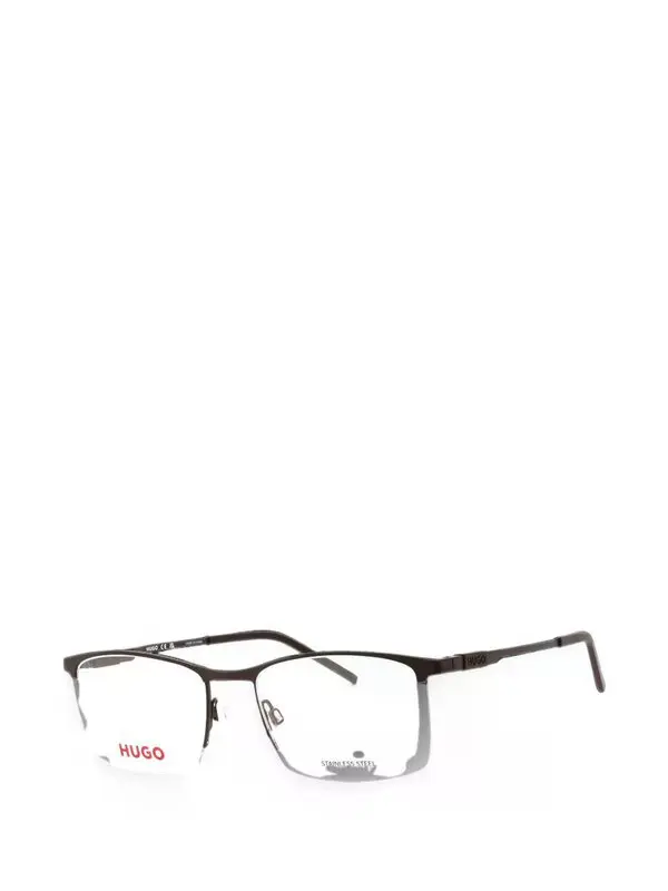 Hugo Rectangle-frame Glasses