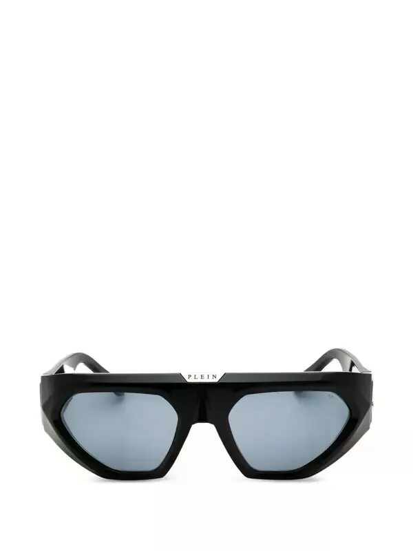 Philipp Plein Geometric Frame Sunglasses - Black