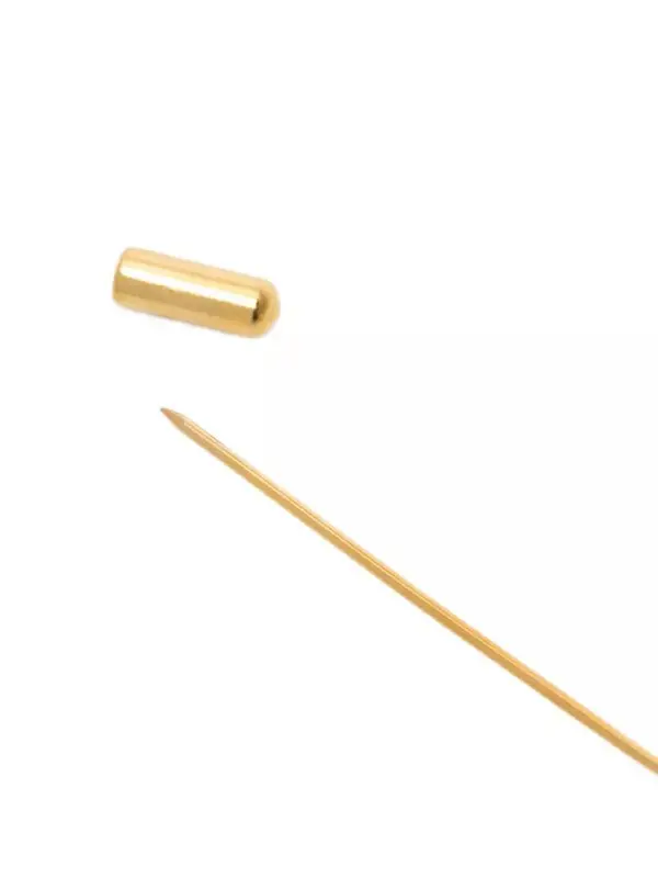 FERRAGAMO Tone Bow Pearl Brooch