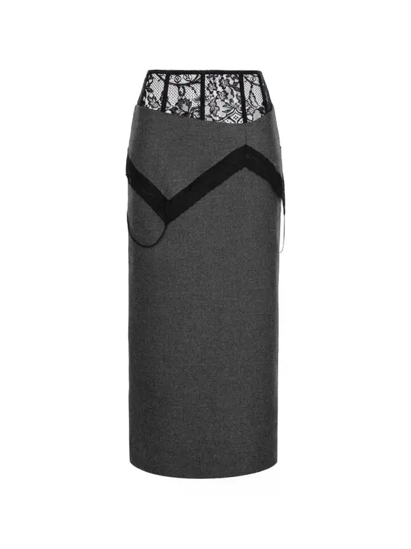 SEEN USERS Trousseau Pencil Midi Skirt