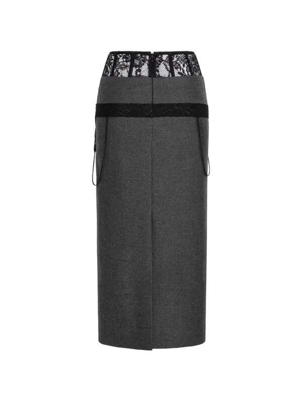 SEEN USERS Trousseau Pencil Midi Skirt