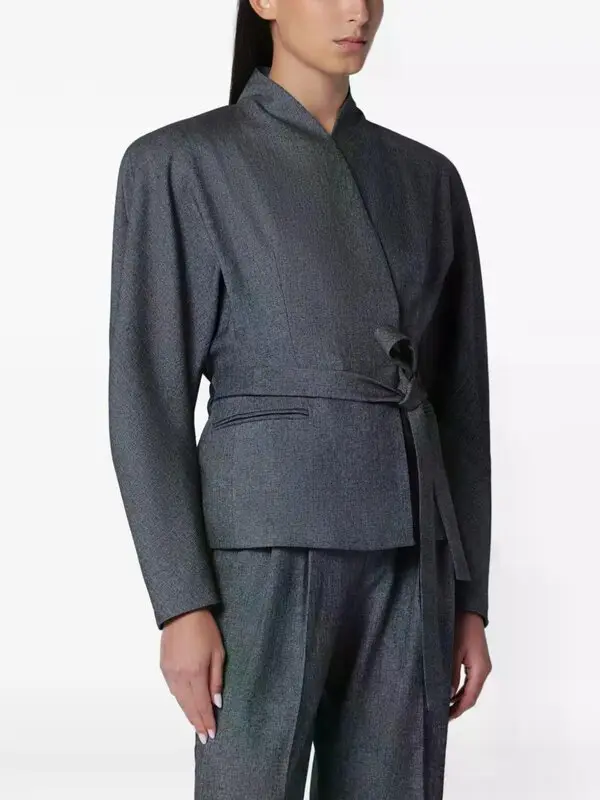 Andamane The Attico Teresa Belted Jacket
