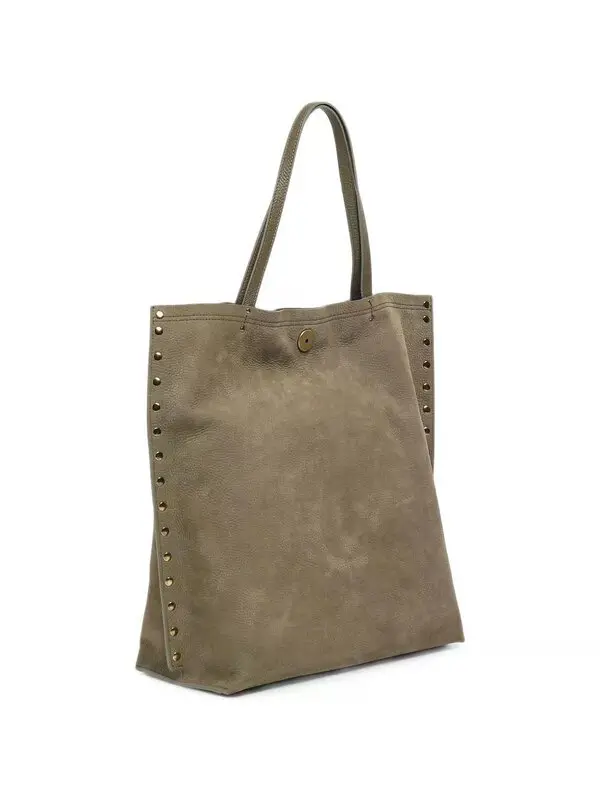 ZANELLATO Stud-embellished Postina Shoulder Bag