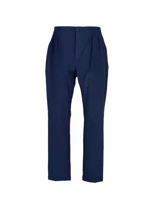 04651 / A TRIP IN A BAG Pleated Turn-up Trousers
