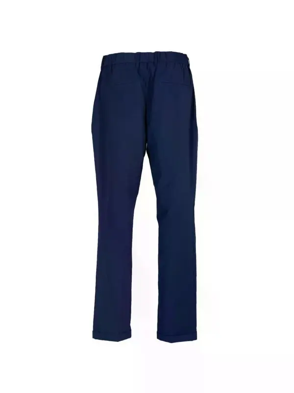 04651 / A TRIP IN A BAG Pleated Turn-up Trousers