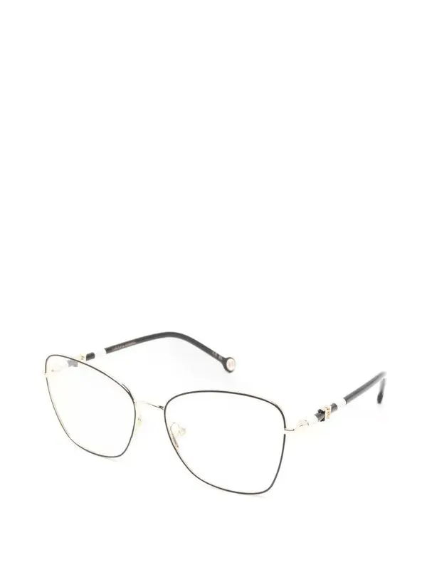 Carolina Herrera Logo-plaque Glasses