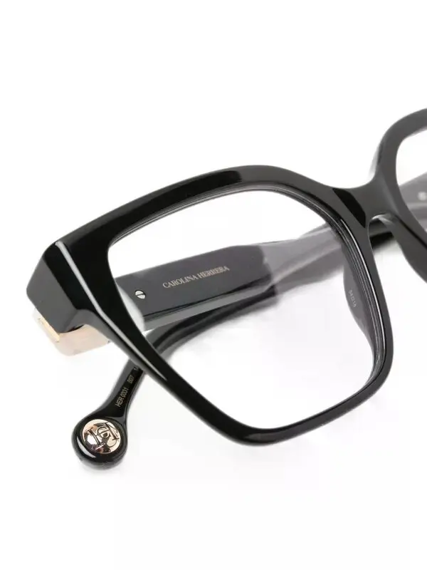 Carolina Herrera Logo-plaque Glasses