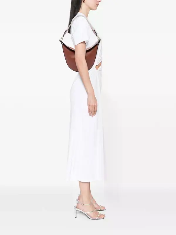 Loewe 2021 Small Leather Luna Hobo Bag