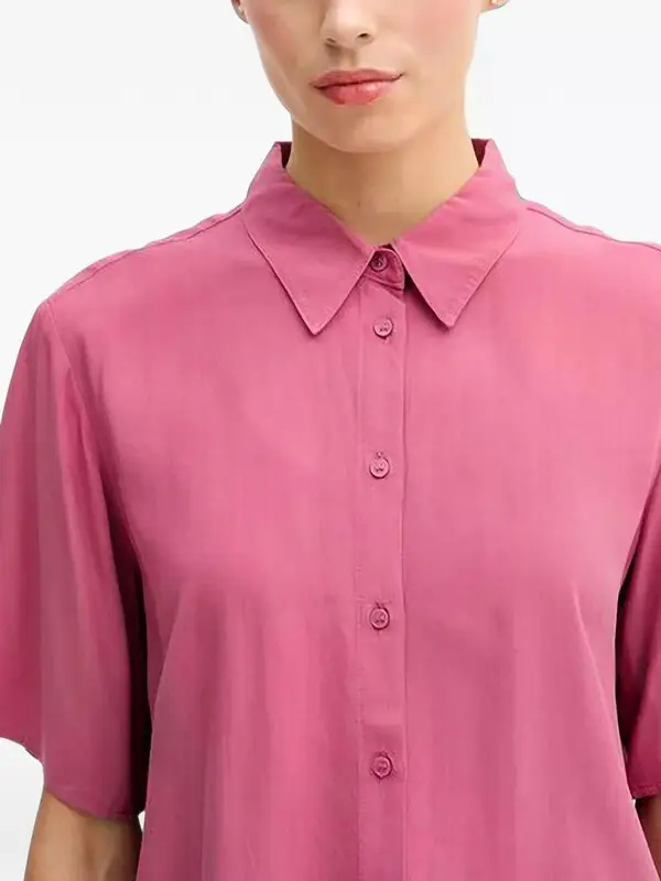 BENETTON Short-sleeve Button-down Shirt