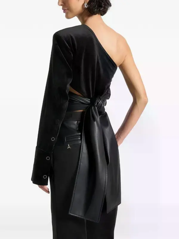 Manière De Voir Wrap Top - Black