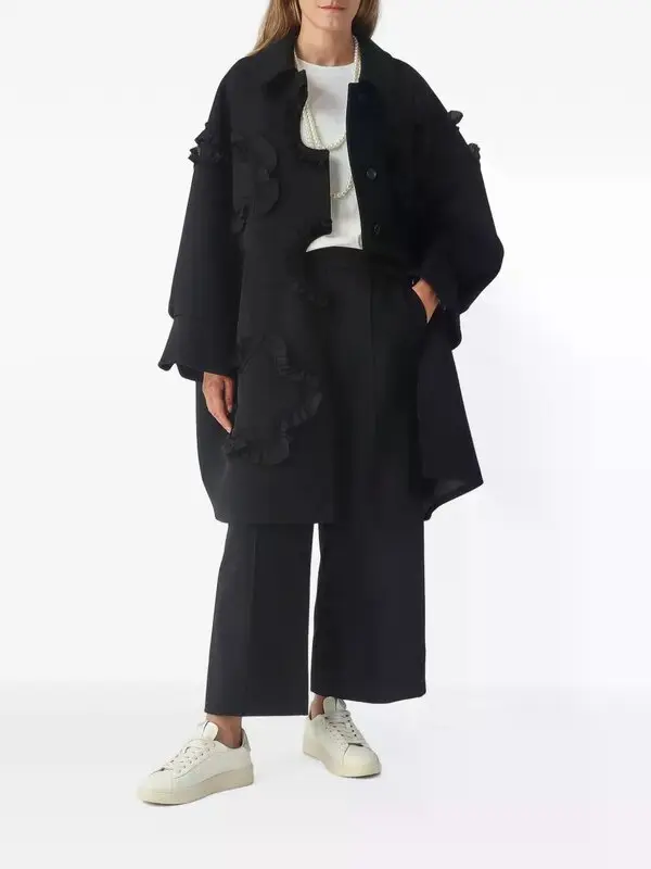 MEIMEIJ Elasticated Waistband Pressed Crease Trousers