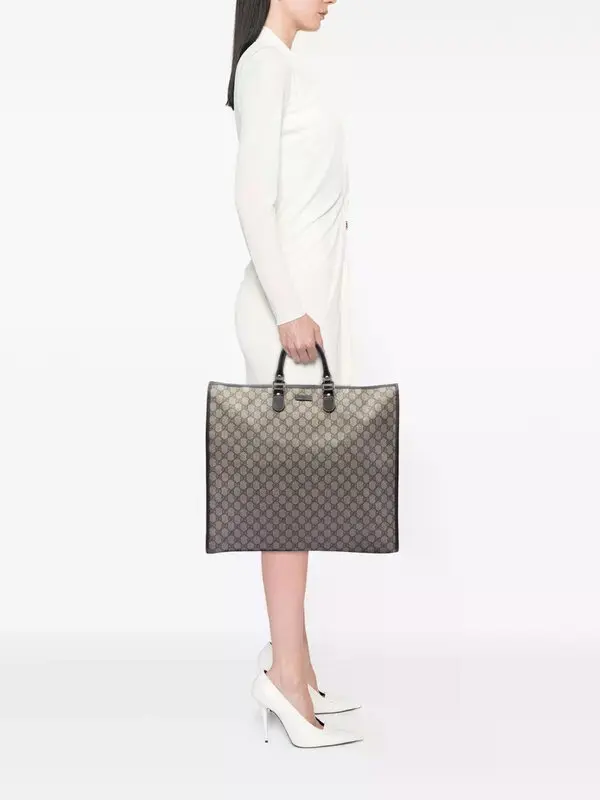 Gucci Gg Supreme Tote Bag