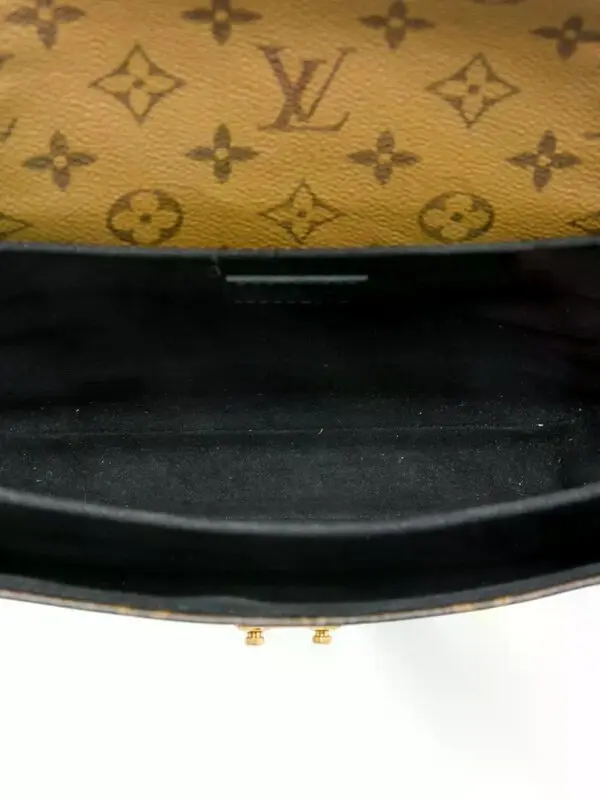 LOUIS VUITTON 2020 Monogram Reverse Pochette Metis Satchel