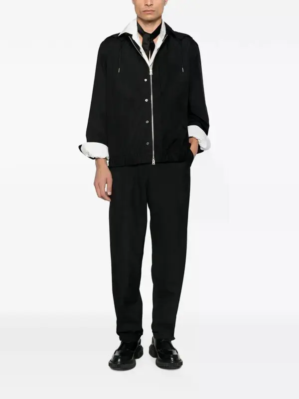 Sacai Hooded Zip-up Lightweight Jacket