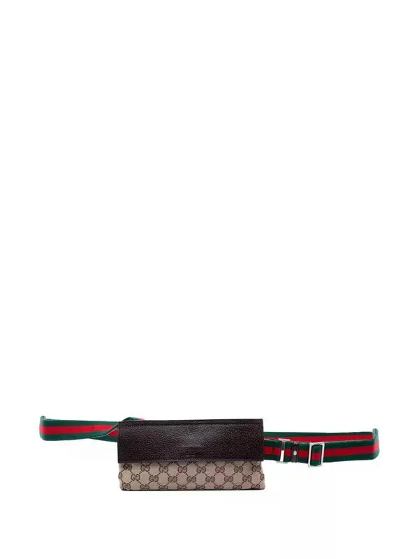 Gucci 2016-2026 Gg Canvas Web Crossbody Bag