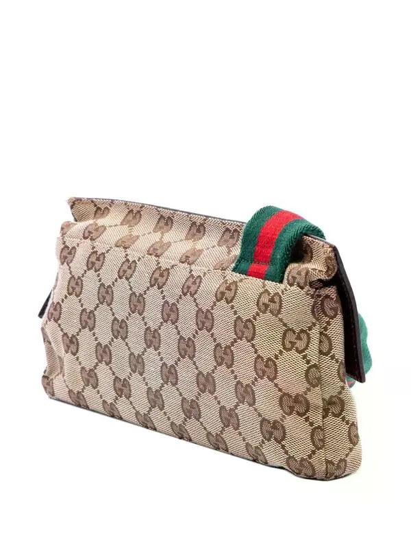 Gucci 2016-2026 Gg Canvas Web Crossbody Bag