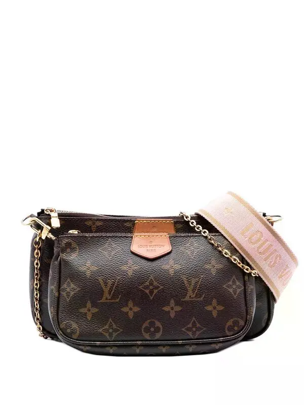LOUIS VUITTON 2020 Monogram Multi Pochette Accessoires Satchel - Brown