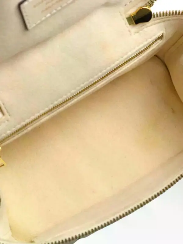 LOUIS VUITTON 2021-2026 Bicolor Monogram Giant Empreinte Vanity Pm Satchel