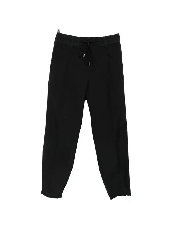 Sacai Drawstring-waistband Straight-leg Trousers