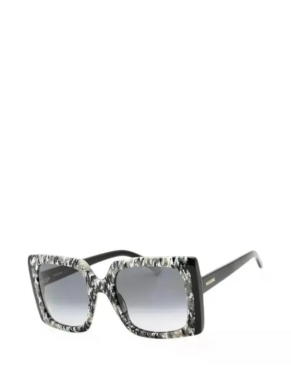 Missoni Zigzag-print Rectangle-frame Sunglasses