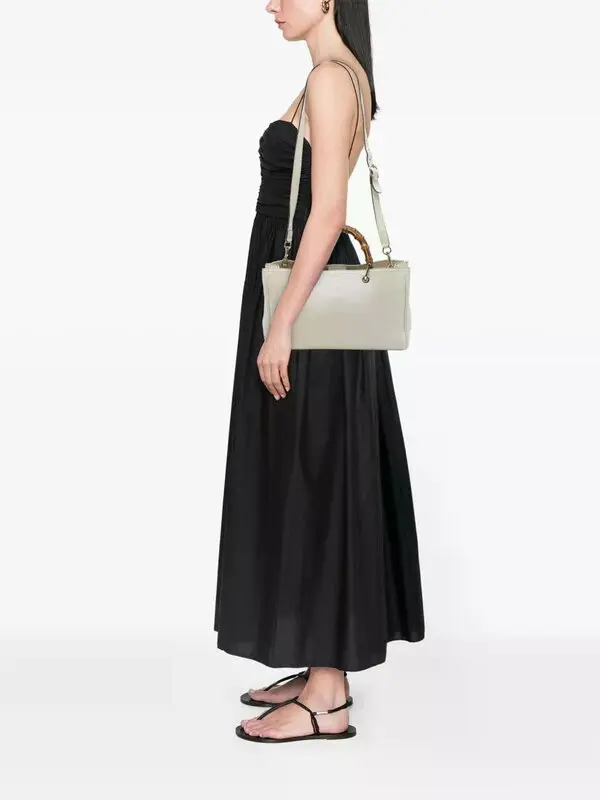 Gucci 2016-2026 Medium Calfskin Bamboo Shopper Satchel