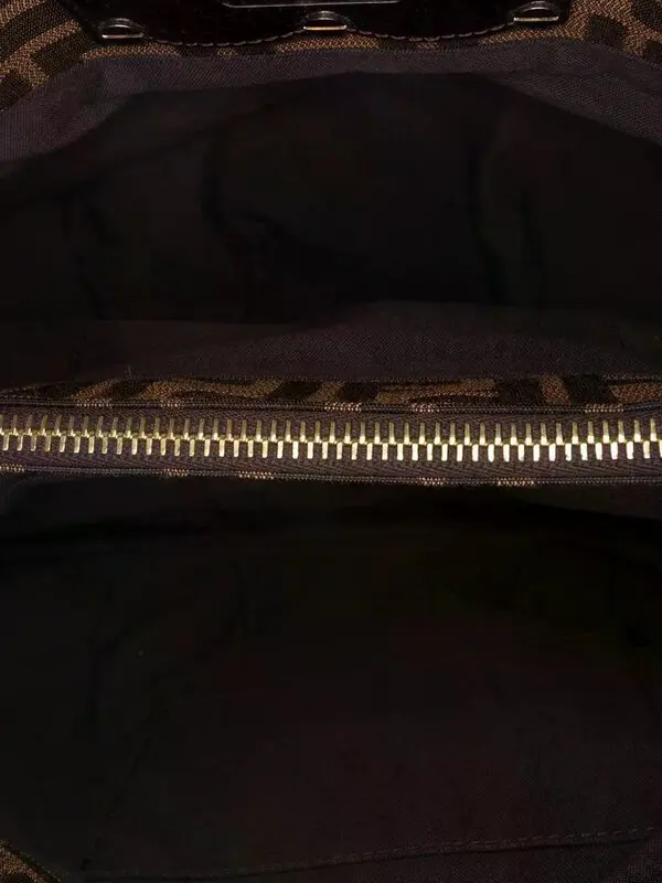 Fendi Zucca Canvas Mia Chain Tote Bag