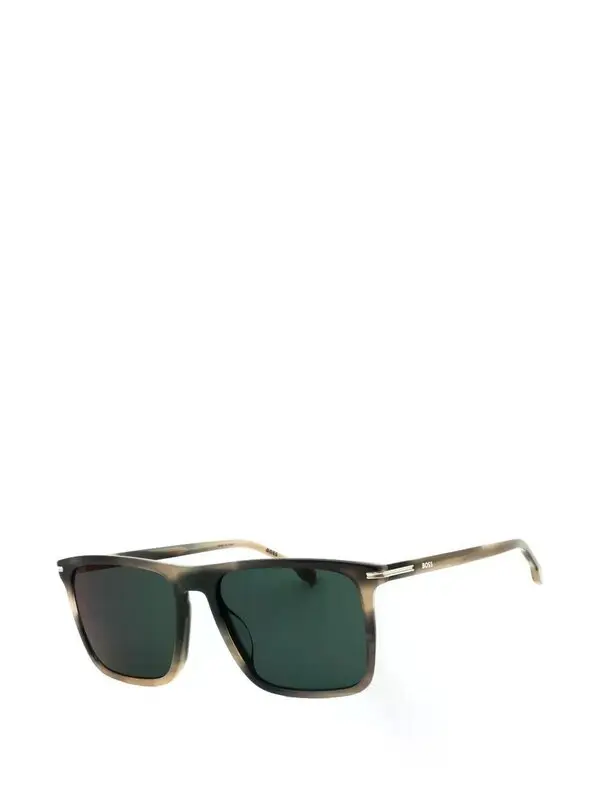 BOSS Tortoiseshell Square Frame Sunglasses