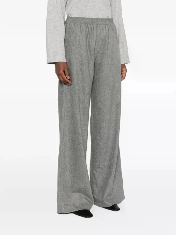 Fabiana Filippi Elasticated-waist Wide-leg Trousers