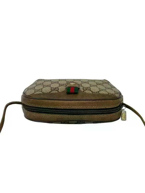 Gucci 20th Century Gg Supreme Web Sherry Shoulder Bag